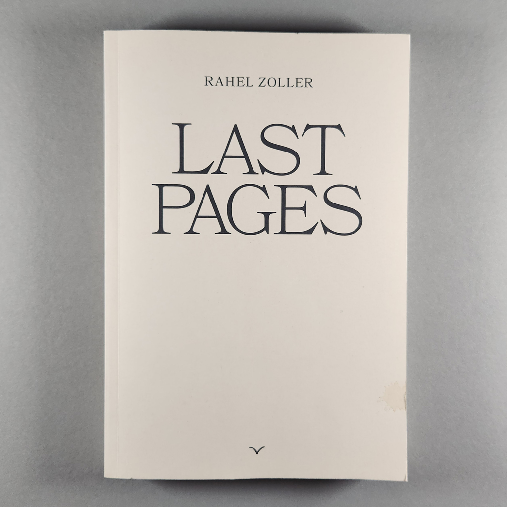 Last Pages – Artists’ Book Reviews